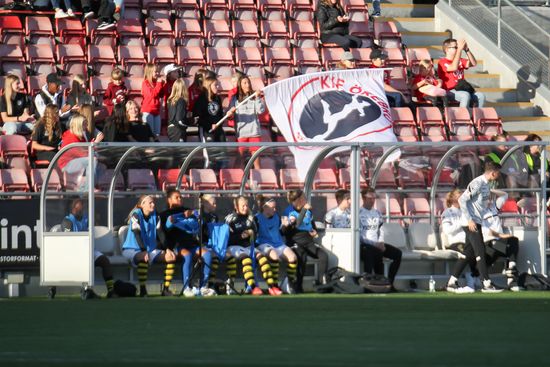 Flag Kif Orebro On Stands During Editorial Stock Photo - Stock Image ...