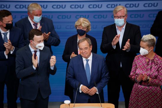 First Row Cdu General Secretary Paul Editorial Stock Photo - Stock ...