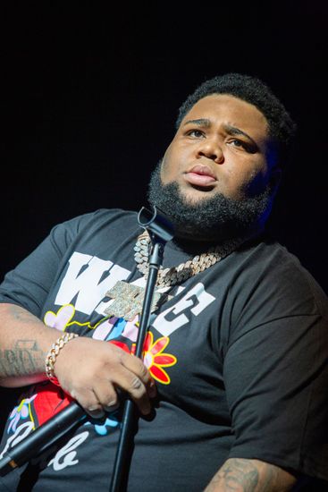 Rod Wave Rodarius Marcell Green Concert Editorial Stock Photo - Stock ...