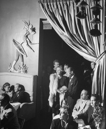 Famous Mocambo Nightclub Maria Montez Entering Editorial Stock Photo ...