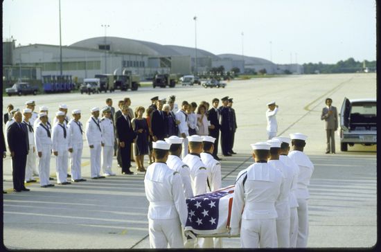 Body Robert Stethem Navy Diver Murdered Editorial Stock Photo - Stock ...