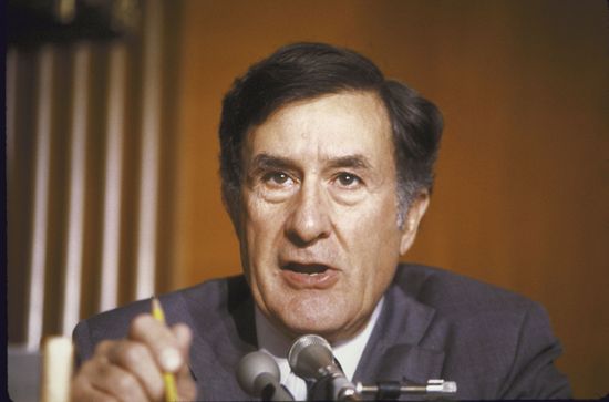 Sen John H Chafee Before Senate Editorial Stock Photo - Stock Image ...