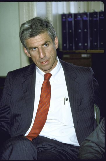 Republican Senator Missouri John C Danforth Editorial Stock Photo ...