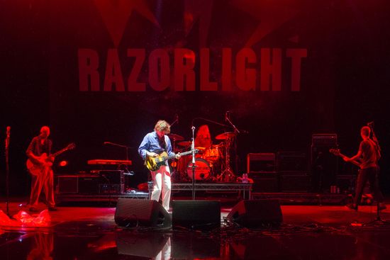 Razorlight Johnny Borrell Andy Burrows Carl Editorial Stock Photo ...
