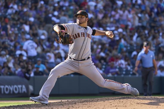 San Francisco Pitcher Jose Alvarez 48 Editorial Stock Photo - Stock ...