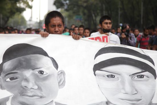 Persons Join Demonstration Reforma Avenue Support Editorial Stock Photo ...