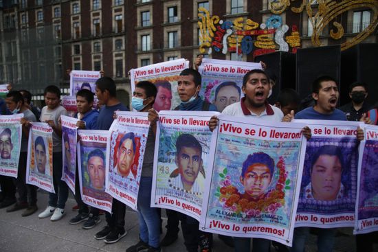 Persons Join Demonstration Reforma Avenue Support Editorial Stock Photo ...