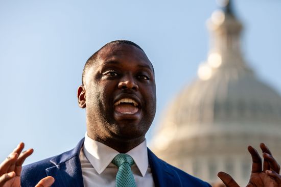 Congressman Mondaire Jones Dny Speaks Protesters Editorial Stock Photo ...