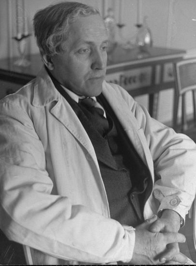 Sculptor Carl Milles Cranbrook Academy Editorial Stock Photo - Stock ...