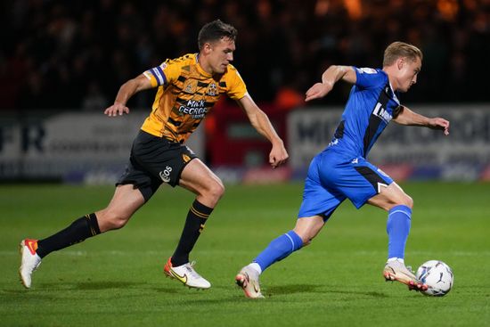 Paul Digby Cambridge United 4 Kyle Editorial Stock Photo - Stock Image ...