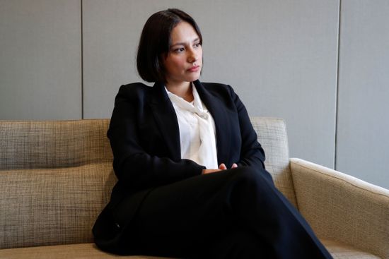 Sochil Martin Poses Portrait Office Her Editorial Stock Photo - Stock ...