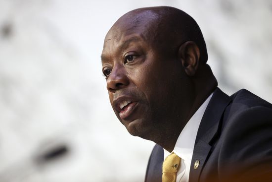 Sen Tim Scott Rsc Questions Treasury Editorial Stock Photo - Stock ...