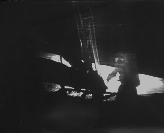 Tv View Lunar Module Astronaut Lunar Editorial Stock Photo - Stock ...