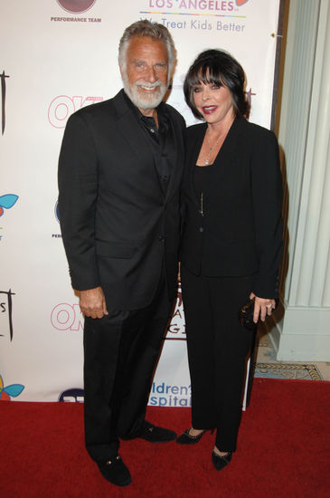 Jonathan Goldsmith Wife Barbara Editorial Stock Photo - Stock Image ...