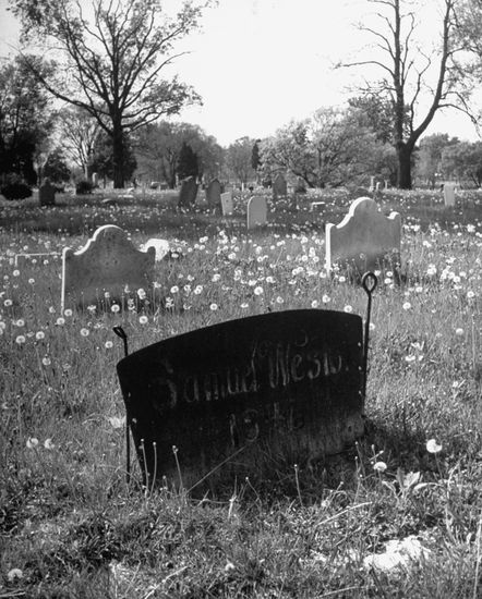Grave Blacksmith Samuel Weston Who Died Editorial Stock Photo - Stock ...