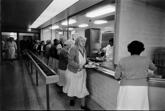 People Getting Foods Counter Center Philadelphia Editorial Stock Photo ...