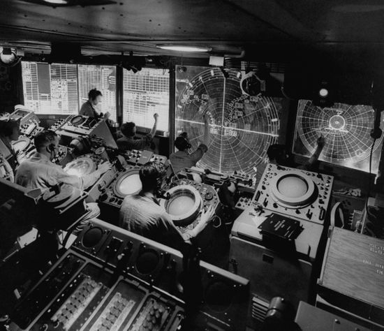 Commanderinchief Room Aircraft Carrier Shangrila Blackboards Editorial ...