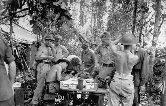 Jungle Outpost Manned By Australian Troops Editorial Stock Photo ...