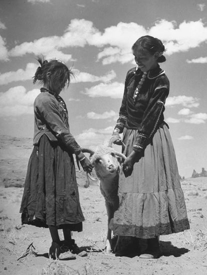 Native American Indian Children Playing Ram Editorial Stock Photo ...