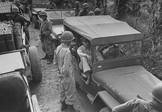 American General Douglas Macarthur Seated Jeep Editorial Stock Photo ...