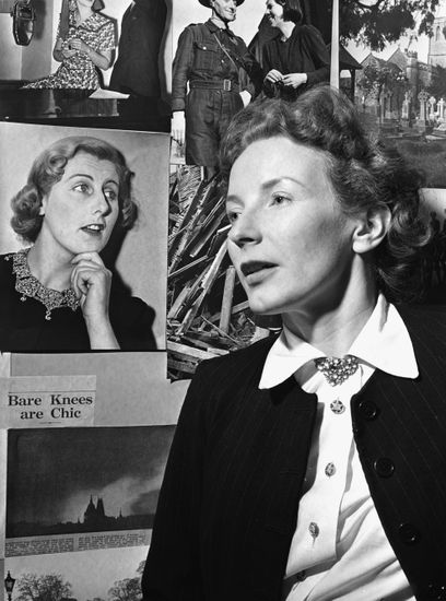 Portrait American Journalist Mary Welsh Hemingway Editorial Stock Photo ...
