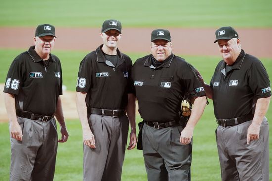 Major League Umpires L R Ron Editorial Stock Photo - Stock Image ...