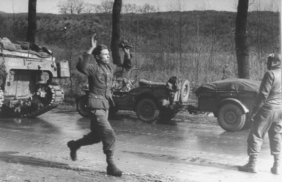 German Soldier Running W His Arms Editorial Stock Photo - Stock Image ...