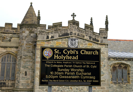 St Cybis Church Holyhead Anglesey Wales Editorial Stock Photo - Stock ...