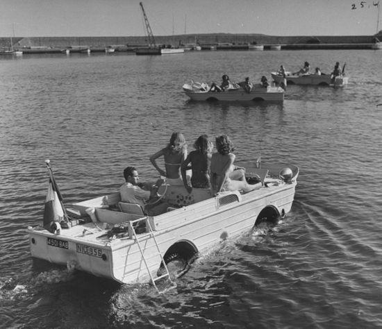 Famous Duck Amphibious Jeep Converted Into Editorial Stock Photo ...