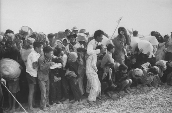 Curious Villagers Bracing Themselves Against Gust Editorial Stock Photo ...