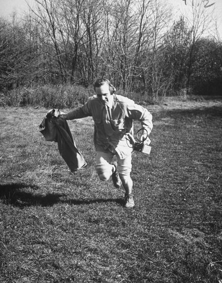 Carrying His Pants Hunter Rushing Back Editorial Stock Photo - Stock ...