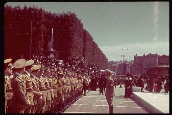 Florence During Hitlers State Visit Editorial Stock Photo - Stock Image ...