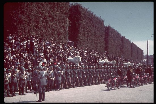 Florence During Hitlers State Visit Editorial Stock Photo - Stock Image ...