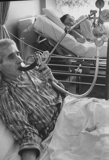 Coal Miner Charles Tye Being Treated Editorial Stock Photo - Stock ...