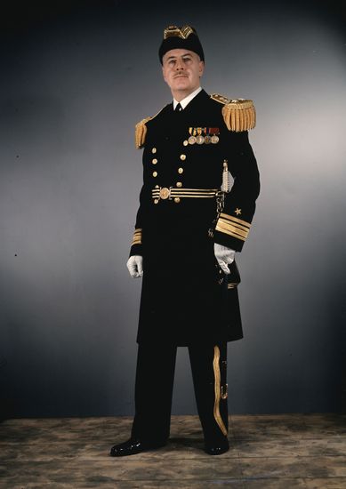 Us Navy Rear Admiral Wearing Ornate Editorial Stock Photo - Stock Image ...