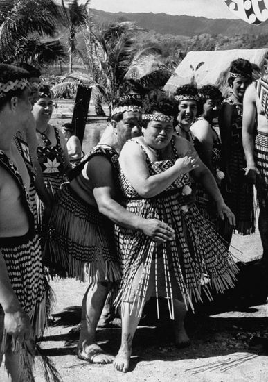 Maoris New Zealand Mormonsponsored Polynesian Culture Editorial Stock ...