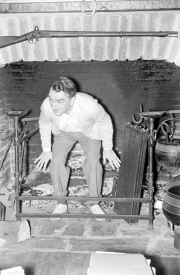Britishamerican News Commentator Boake Carter Posing Editorial Stock ...