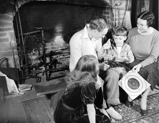 News Commentator Boake Carter Showing Pistol Editorial Stock Photo ...