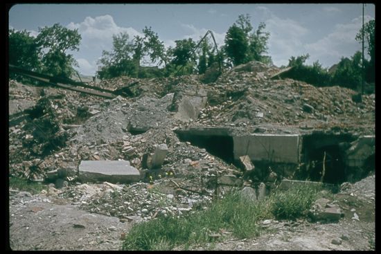 Ruins Nsdap Building After World War Editorial Stock Photo - Stock ...