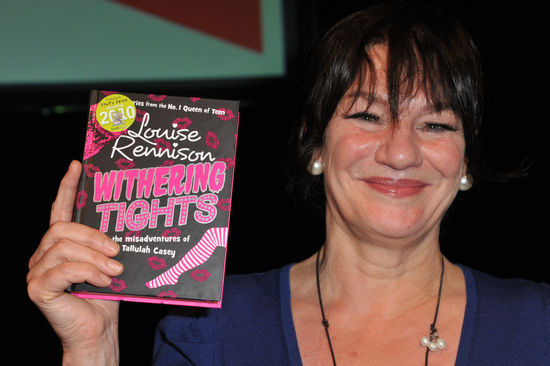 Louise Rennison Her Book Withering Tights Editorial Stock Photo - Stock ...