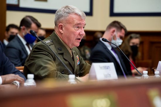 General Kenneth Mckenzie Jr Usmc Commander Editorial Stock Photo ...