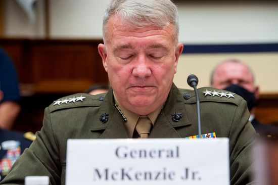 General Kenneth Mckenzie Jr Usmc Commander Editorial Stock Photo ...