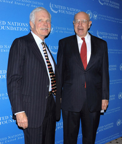 Ted Turner Thomas Pickering Editorial Stock Photo - Stock Image ...