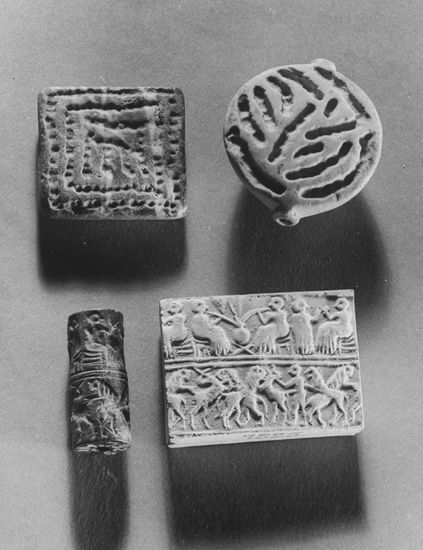 Group Sumerian Seals Iraq Museum Editorial Stock Photo - Stock Image ...