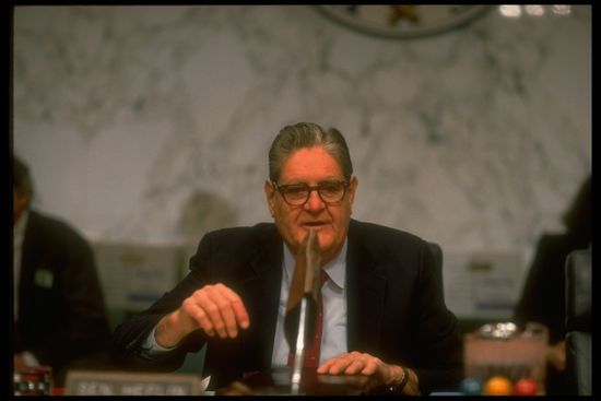 Sen Howell Heflin Chairing Sen Ethics Editorial Stock Photo - Stock ...