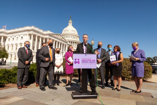 Congressman Brian Fitzpatrick Rpa Speaks During Editorial Stock Photo ...