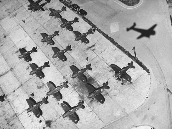 Planes Line Selfridge Field Editorial Stock Photo - Stock Image ...