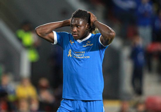Calvin Bassey Rangers Looks Dejected Editorial Stock Photo - Stock ...