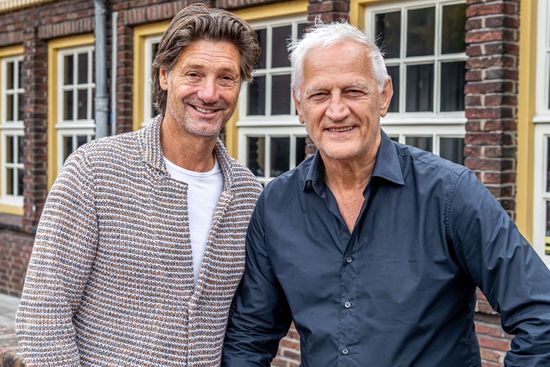 Rick Engelkes Wilbert Gieske During Press Editorial Stock Photo - Stock ...