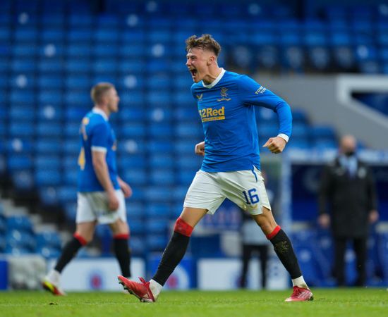 Nathan Patterson Rangers Celebrates After 21 Editorial Stock Photo ...